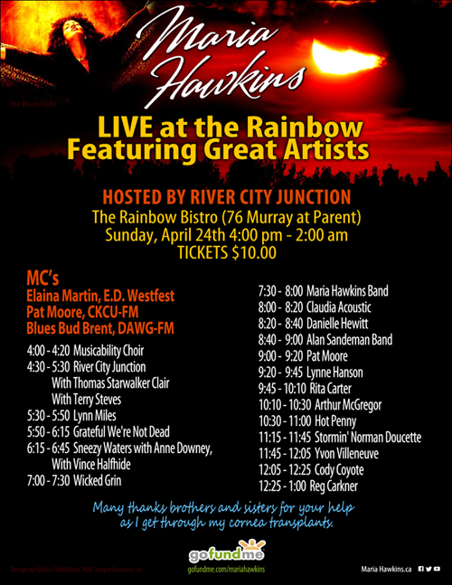 Maria Hawkins - The Blues Lady Ottawa